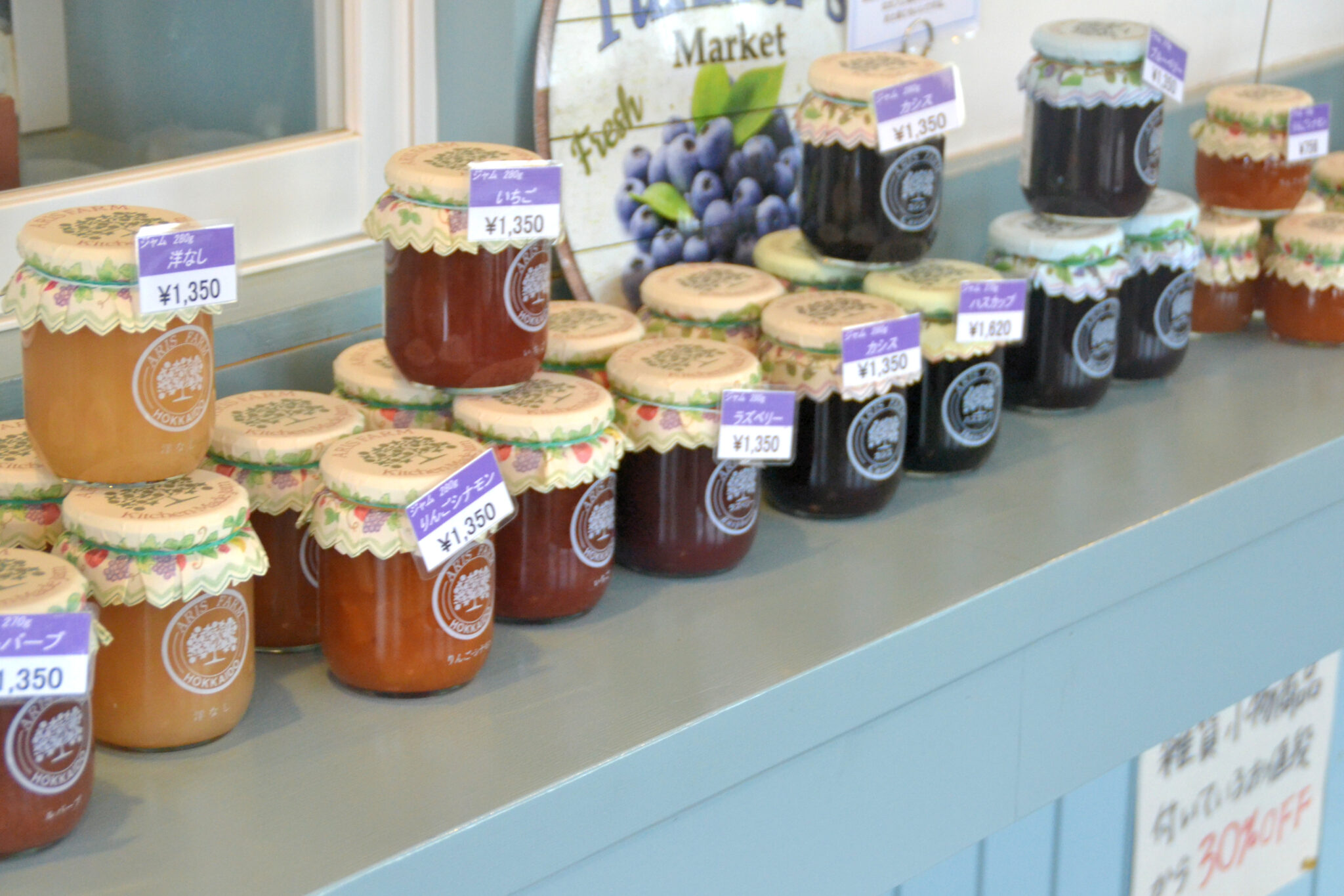 【アリス・ファーム】赤井川村の素敵な農園でいただく焼きたてのブルーベリーマフィン | Kitaiko